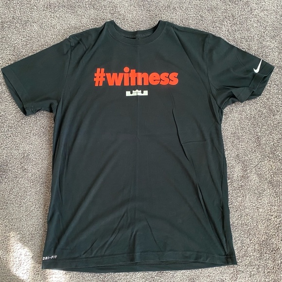 Nike | Shirts | Nike Lebron Witness Tshirt | Poshmark